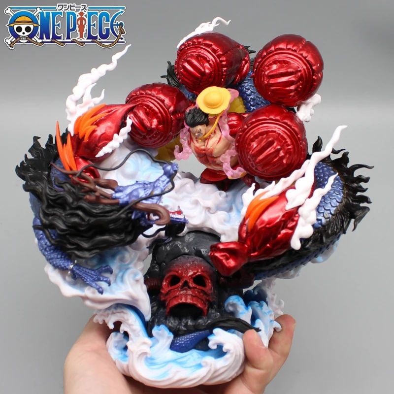 Jual Action Figure One Piece GK Studio Monkey D Luffy Gear 4 VS Kaido ...