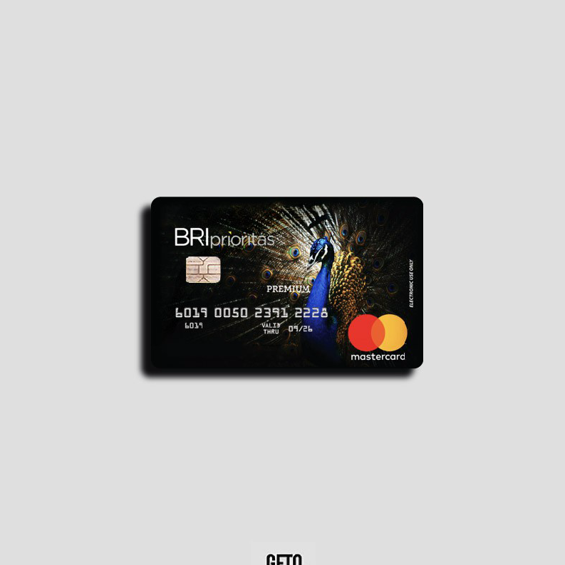 Jual Model Baru Stiker Sticker Skin Kartu Atm Fake Prioritas BCA ...