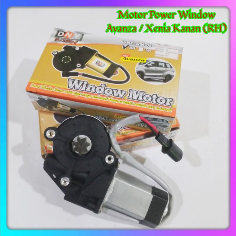 Jual DINAMO / MOTOR POWER WINDOW REGULATOR KACA AVANZA-XENIA KANAN (RH ...