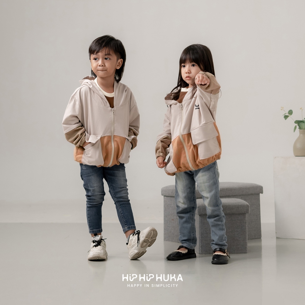 Jual Hip Hip Huka | Jaket Anak Laki Perempuan 1-6 tahun Sweater Anak ...