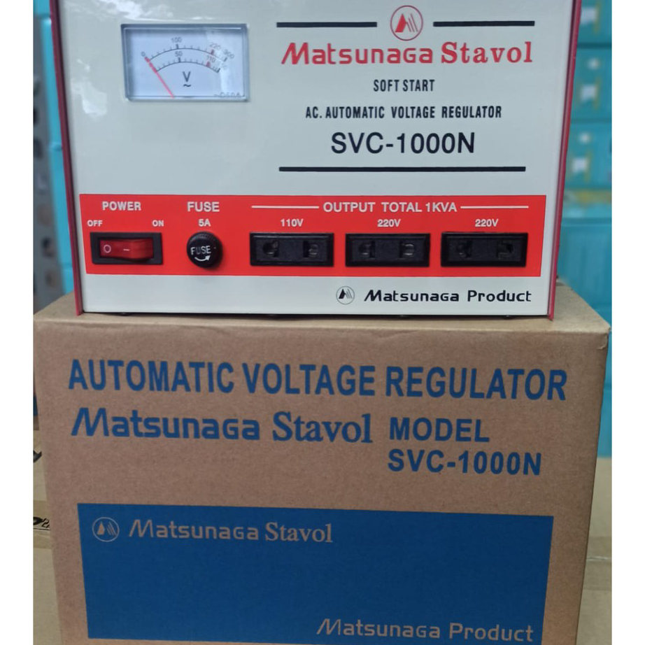 Jual Laris Stabilizer Matsunaga 1000watt 1000 Watt 1000w Stavol Svc 1000n Baru | Shopee Indonesia