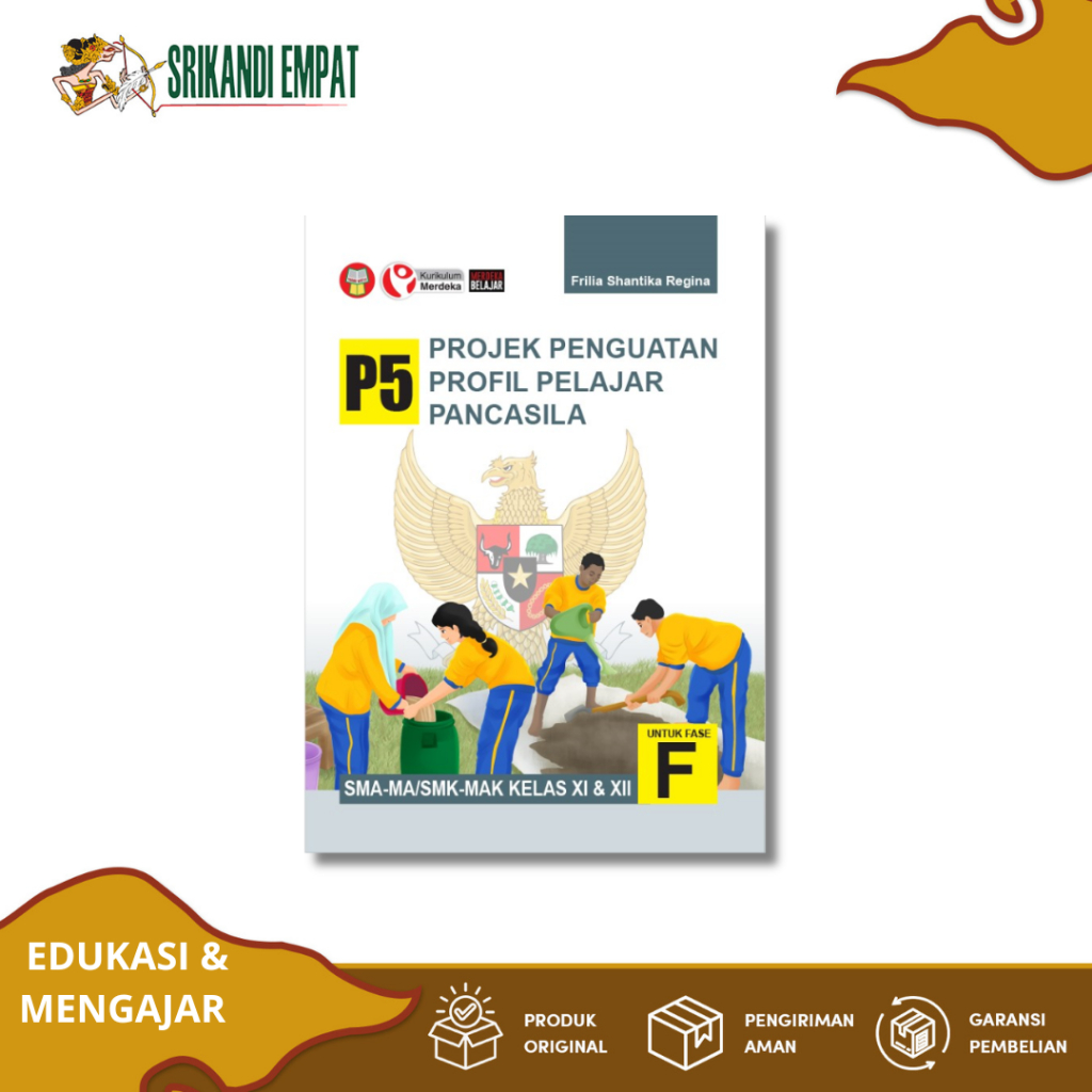 Jual Projek Penguatan Profil Pelajar Pancasila SMA-MA/SMK-MAK KELAS XI DAN XII Untuk Fase F ...