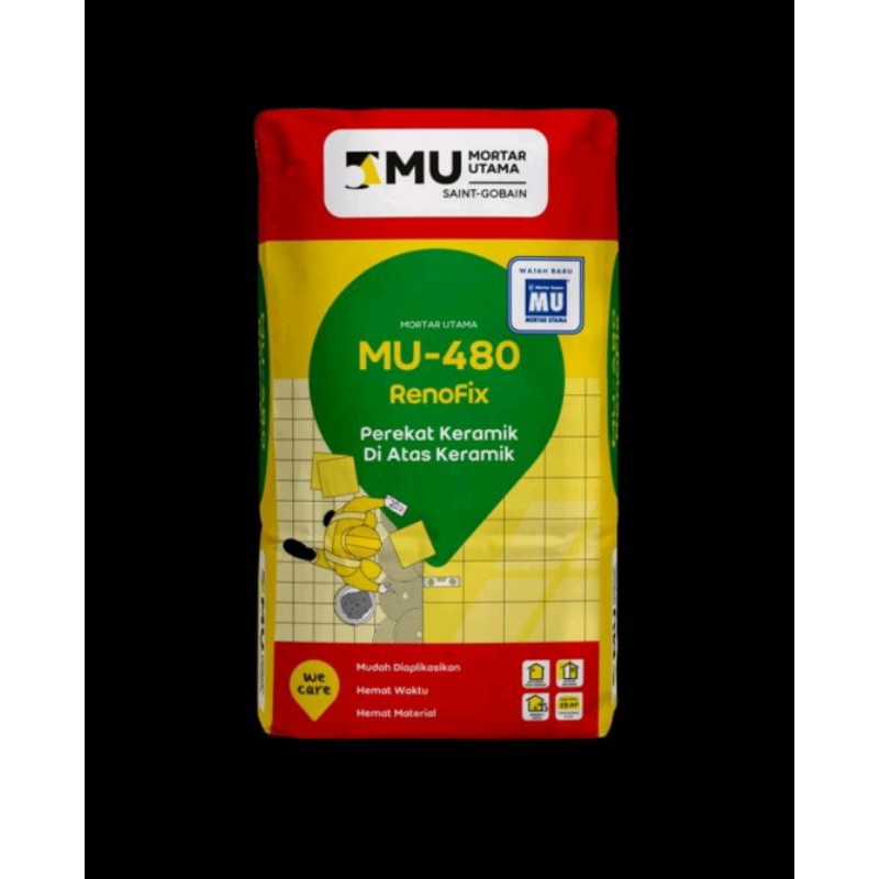 Jual MU 480 mortar utama power pool pengisi nat keramik kemasan 25 kg ...