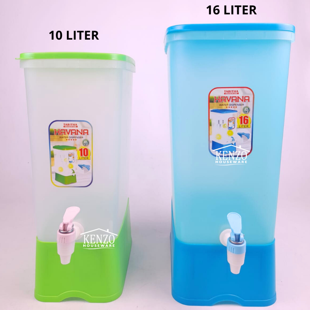 Jual Tempat Water Dispenser 10 Liter Es Buah Sirup Air Minum + Keran ...