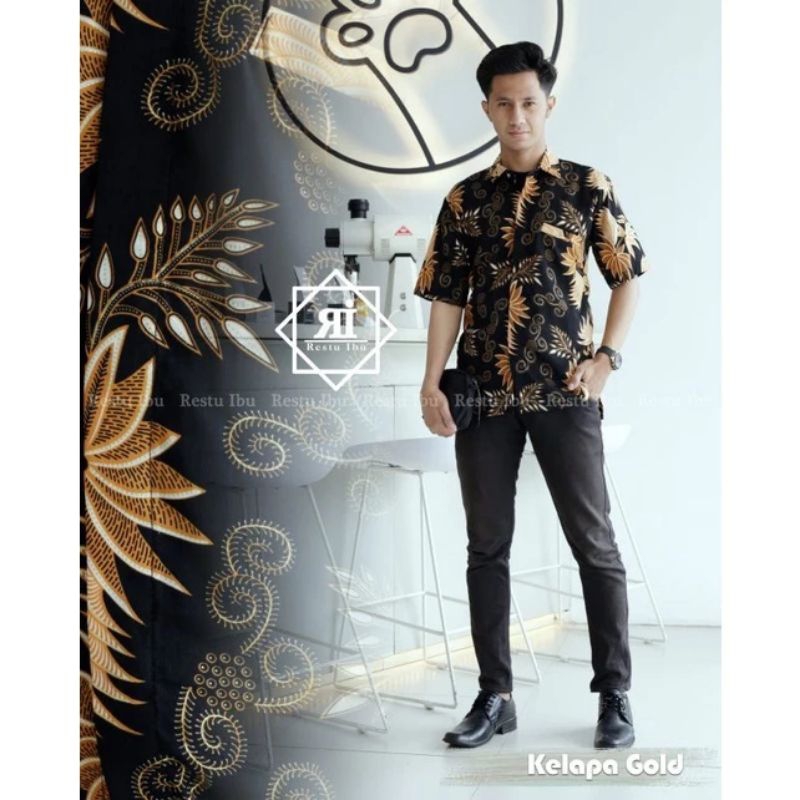 Jual Set Kebaya Couple Selendang Hitam /Kebaya Wisuda/ Baju Batik ...