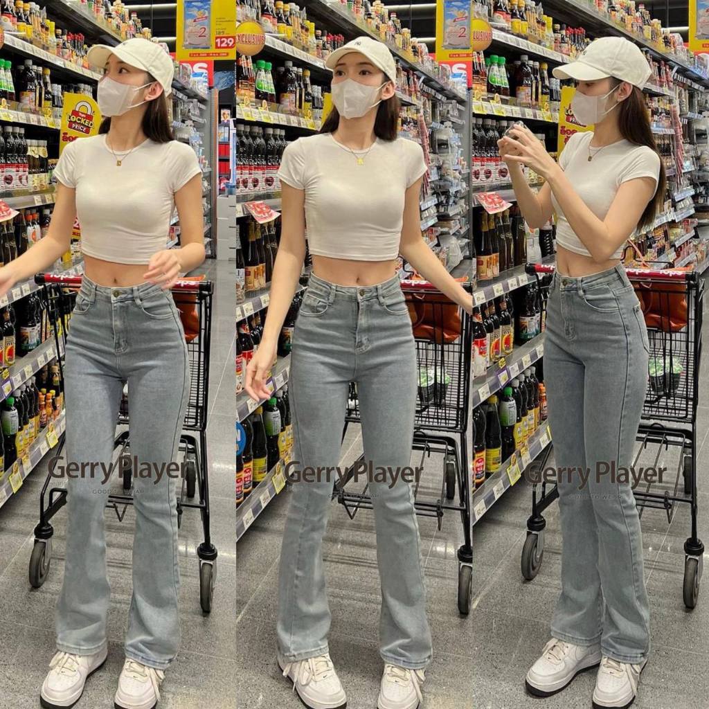 Jual CUTBRAY JEANS HIGHWAIST K0REAN STYLE HANG0VER JEANS V0LL 2 ...