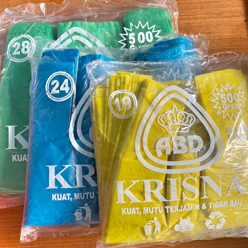 Jual Plastik Asoy KRISNA Warna 1 Pack /Kantung Plastik | Shopee Indonesia