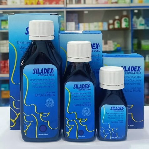 Jual Siladex Cough & Cold Sirup 30ml 60ml 100ml (Biru) / Obat Pilek ...