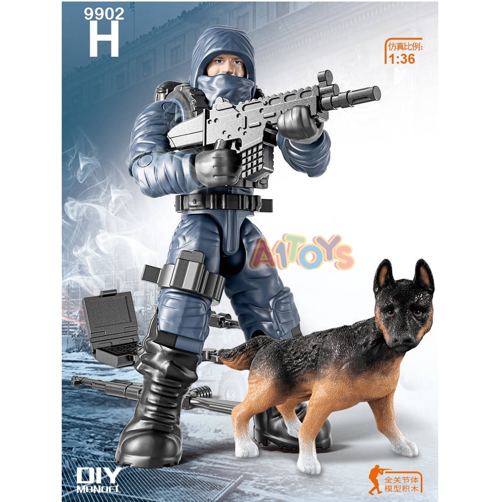 Jual Mainan army tentara mini mainan tentara plastik set mainan police ...