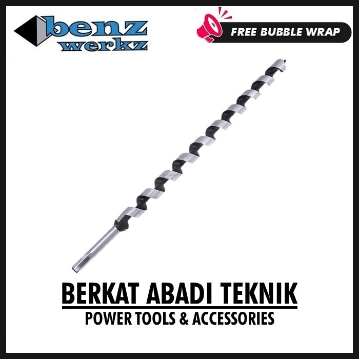 Jual BENZ Mata Bor Kayu Panjang 16mm x 300mm Wood Drill Auger Bits Bit ...