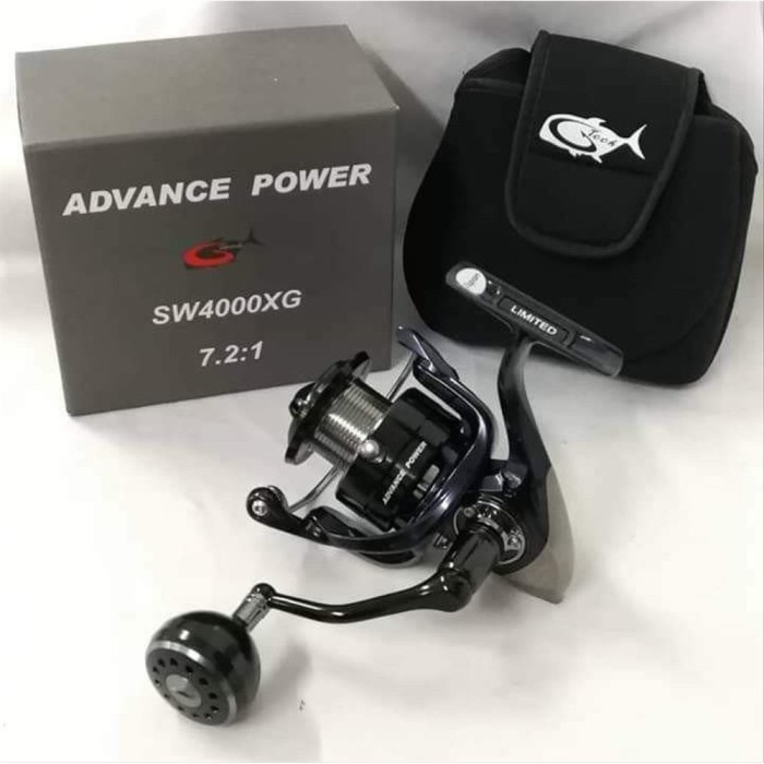Jual REEL SPINNING GTECH ADVANCE POWER SW 2500 | 4000 HG | 4000 PG | 5000 XG | Shopee Indonesia