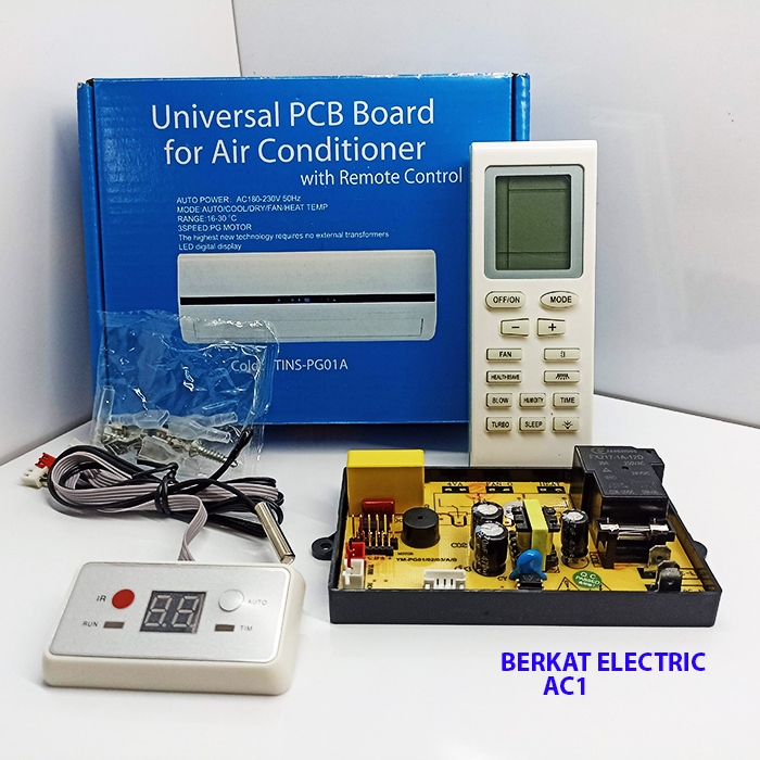 Jual Modul PCB AC Multi Universal PCB With Remote Control Multifungsi ...