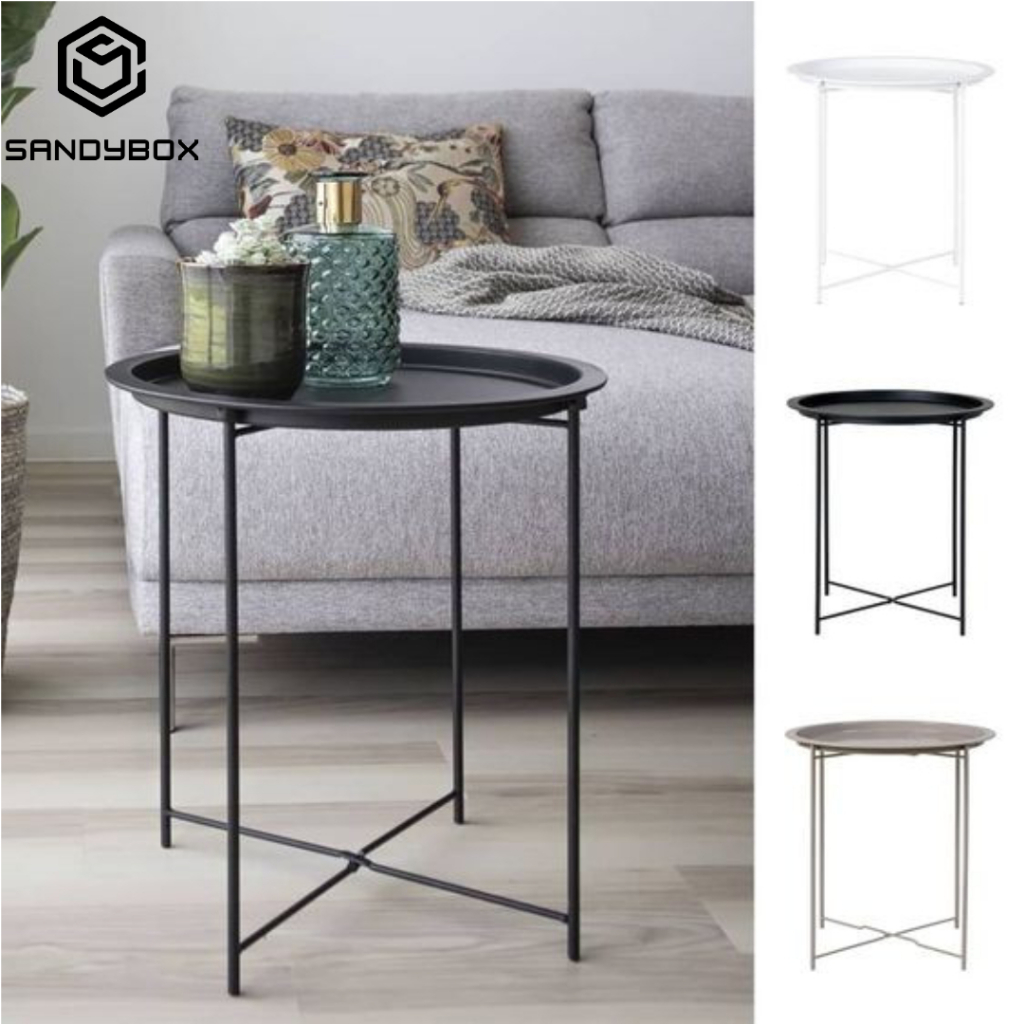 Jual Meja baki / meja metal / meja estetik/ meja tengah / meja ...