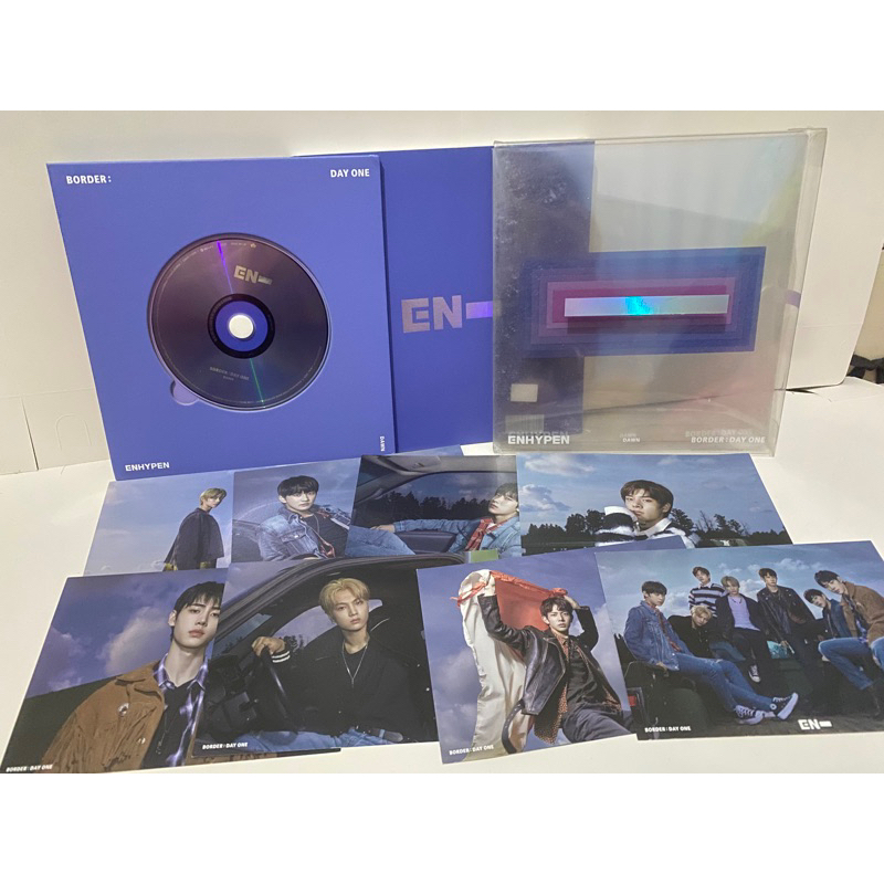 Jual album only Enhypen debut border day one | Shopee Indonesia