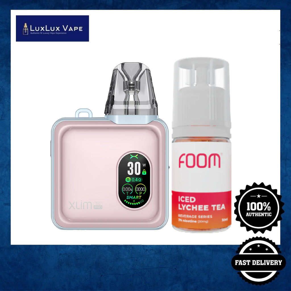 Jual OXVA XLIM SQ PRO + FOOM SERIES 30ML AUTHENTIC | Shopee Indonesia