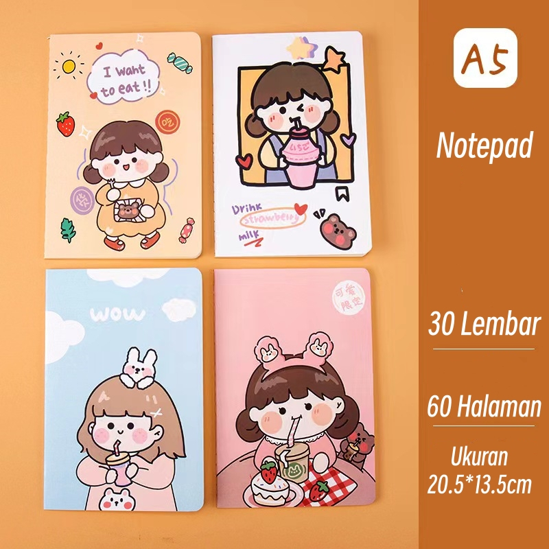 Jual VOOVA A5 Notepad /Buku Tulis Kecil / Notebook Kecil / Buku Tulis ...