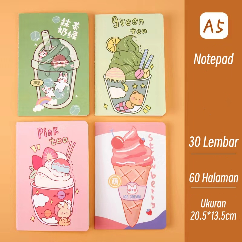 Jual VOOVA A5 Notepad /Buku Tulis Kecil / Notebook Kecil / Buku Tulis ...