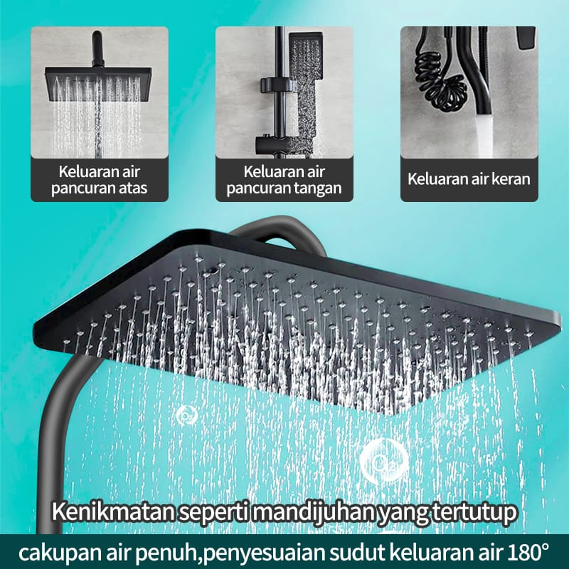 Jual LENODI Shower 1 Set Panas-Dingin / Shower Kamar Mandi Set 4 in 1 ...
