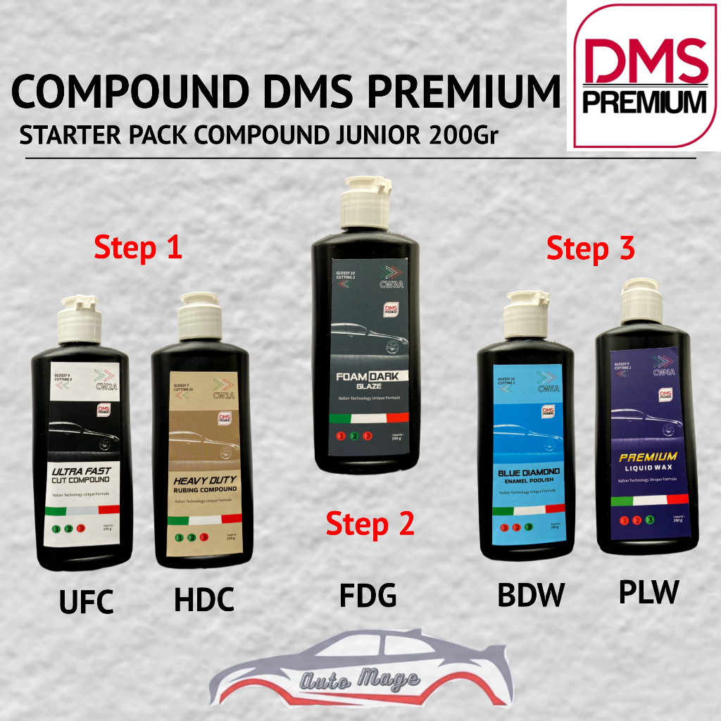 Jual COMPOUND DMS PREMIUM STARTER PACK JUNIOR 200GRAM | Shopee Indonesia