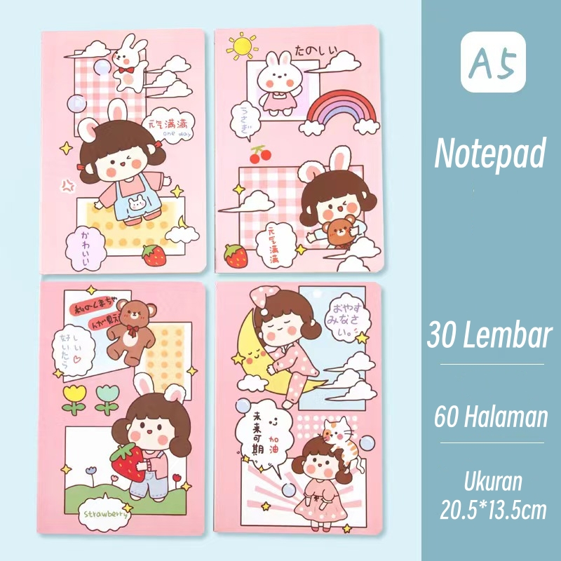 Jual VOOVA A5 Notepad /Buku Tulis Kecil / Notebook Kecil / Buku Tulis ...