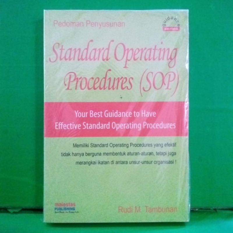 Jual Buku standard operating procedures ( SOP ) | Shopee Indonesia