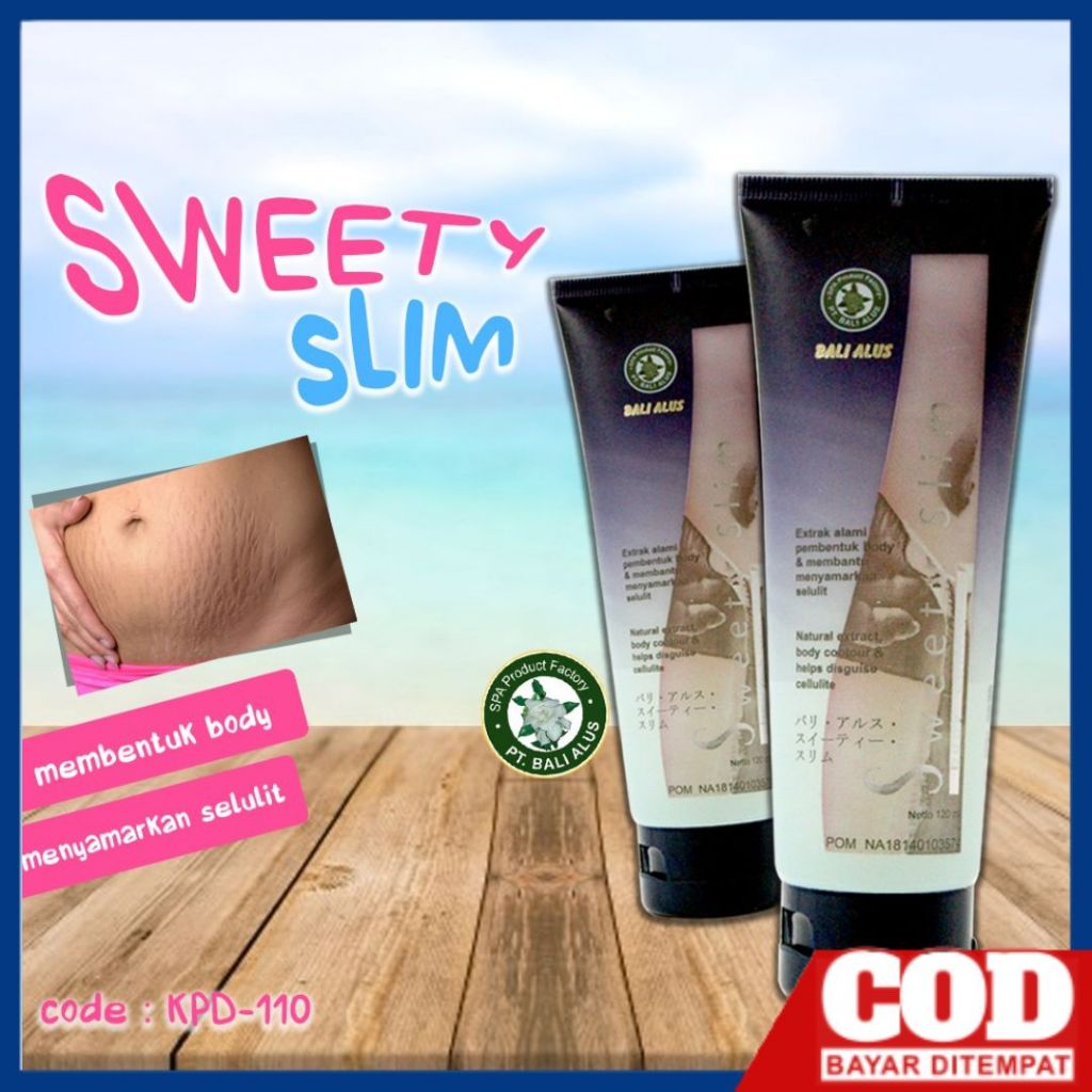 Jual Bali Alus Sweety Slim Body Contour - Slimming Pelangsing Slim Shape Original | Shopee Indonesia