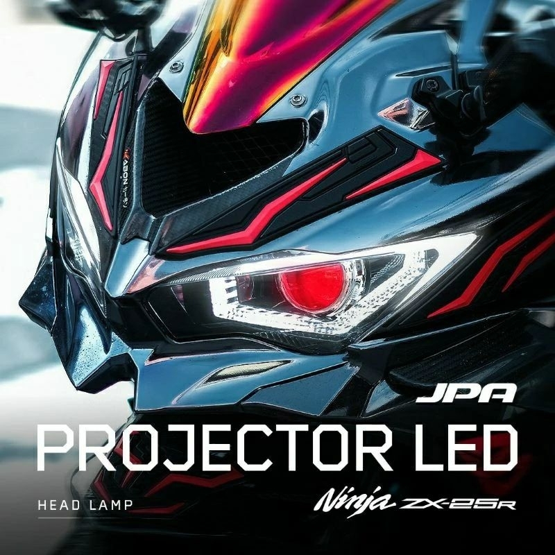 Jual JPA HEAD LAMP PROJECTOR PROJIE LAMPU DEPAN KAWASAKI NINJA ZX-25R ORIGINAL JPA | Shopee ...
