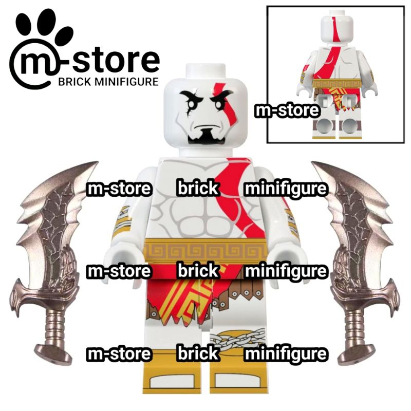 Jual brick god of war kratos mini toy figure | Shopee Indonesia