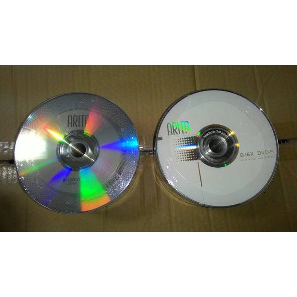 Jual Arita dvd-r 16x white & Silver Bulk 50 Keping | Shopee Indonesia