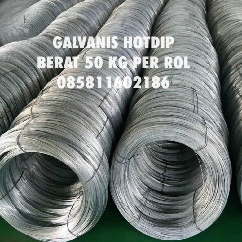 Jual KAWAT SENG PUTIH IKAT LICIN/KAWAT GALVANIS BWG-14 HOTDIP | Shopee Indonesia