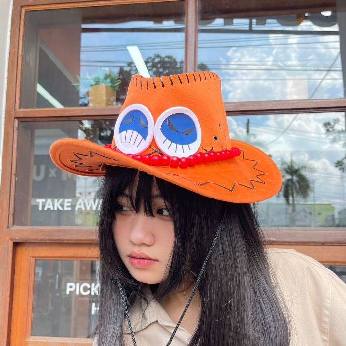 Jual Topi Ace Cosplay Orange Anime Manga One Piece | Shopee Indonesia