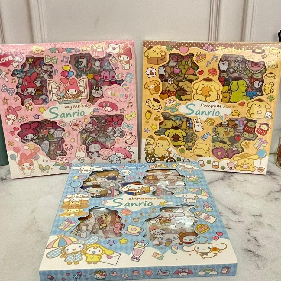 Jual Sticker Sanrio 32 Lembar Lucu Lengkap Variant Melody Purin ...