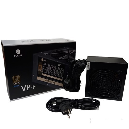 Jual Power Supply PLAYER VP+ 500W 80+ Kabel FLAT / PSU PC 500 Watt ...