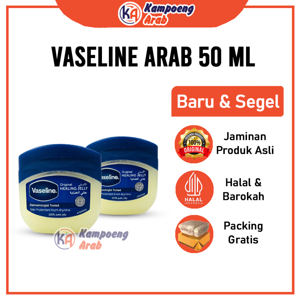 Jual Vaseline Repairing Petroleum MOUSTURIZING Jelly Lotion Original ...