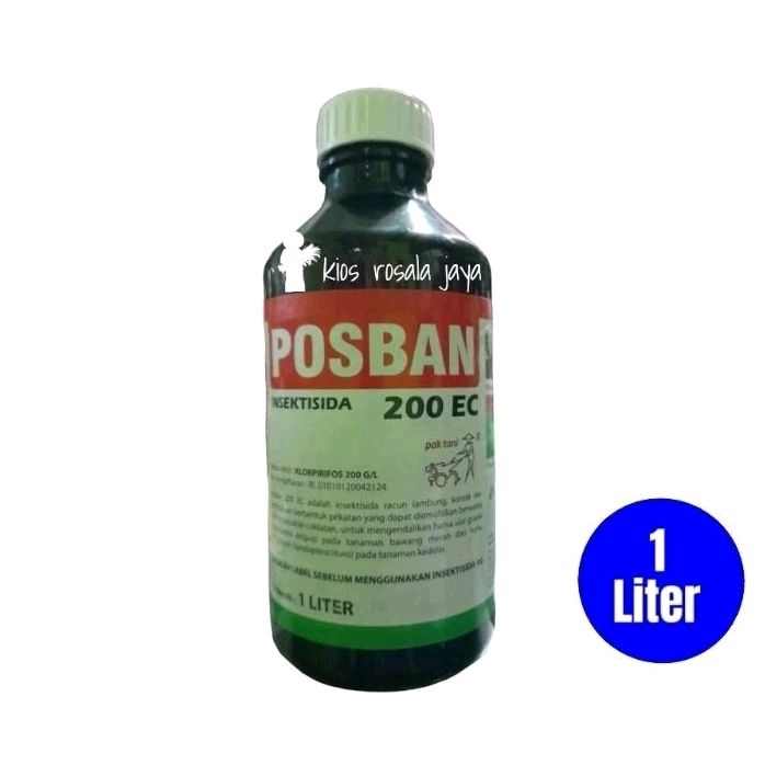 Jual Insektisida POSBAN 200 EC 1liter setara DURSBAN | Shopee Indonesia