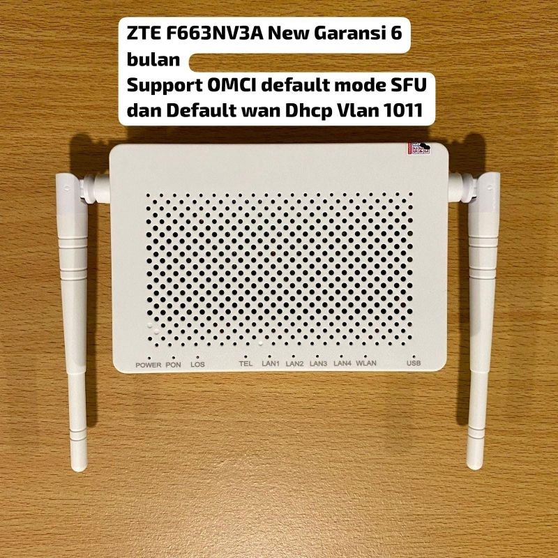 Jual ONT XPON ZTE F663NV3A NEW SUPPORT OMCI XPON ONU GPON EPON ONU ...