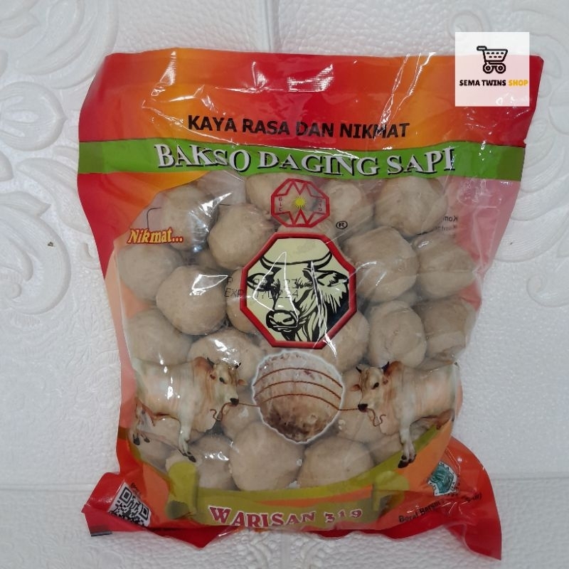Jual Bakso WARISAN URAT Daging Sapi 600gr isi 50 Pcs | Shopee Indonesia