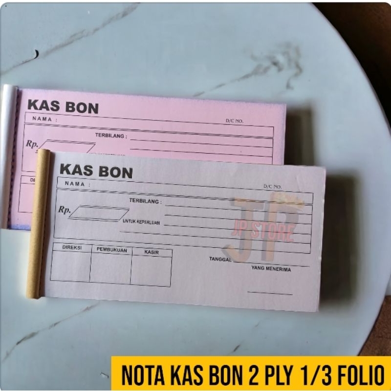 Jual NOTA KAS BON NCR 2 PLY 1/3 FOLIO - SIAP KIRIM | Shopee Indonesia
