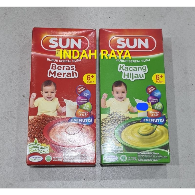 Jual SUN BUBUR SEREAL SUSU 6+ bulan per ktk | Shopee Indonesia
