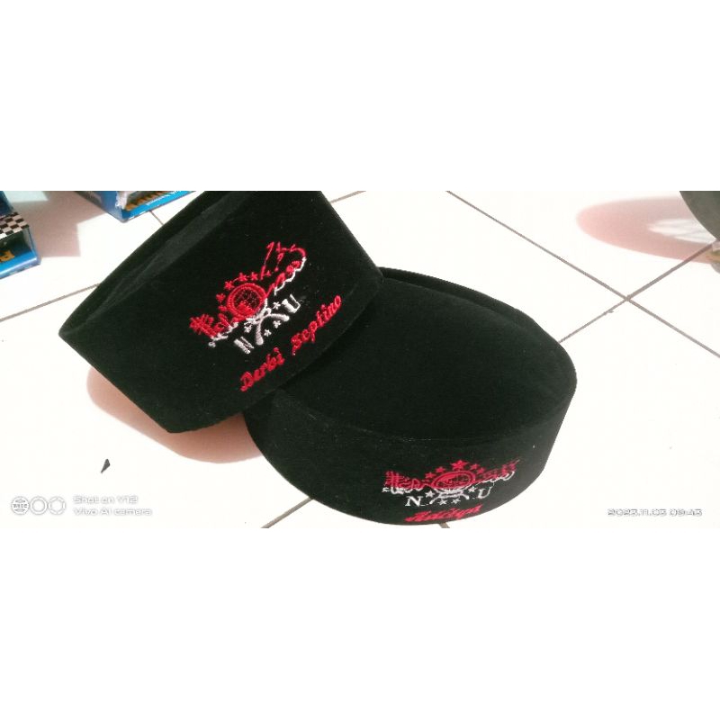 Jual PECI NU MERAH PUTIH BONUS NAMA DI BAWAH LOGO | Shopee Indonesia