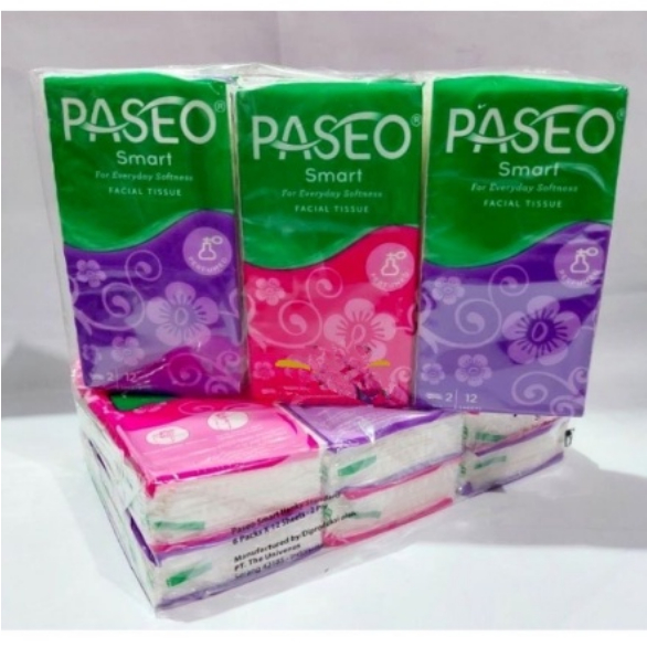 Jual Tissue PASEO Smart Pocket (1 pack isi 6bks) | Shopee Indonesia