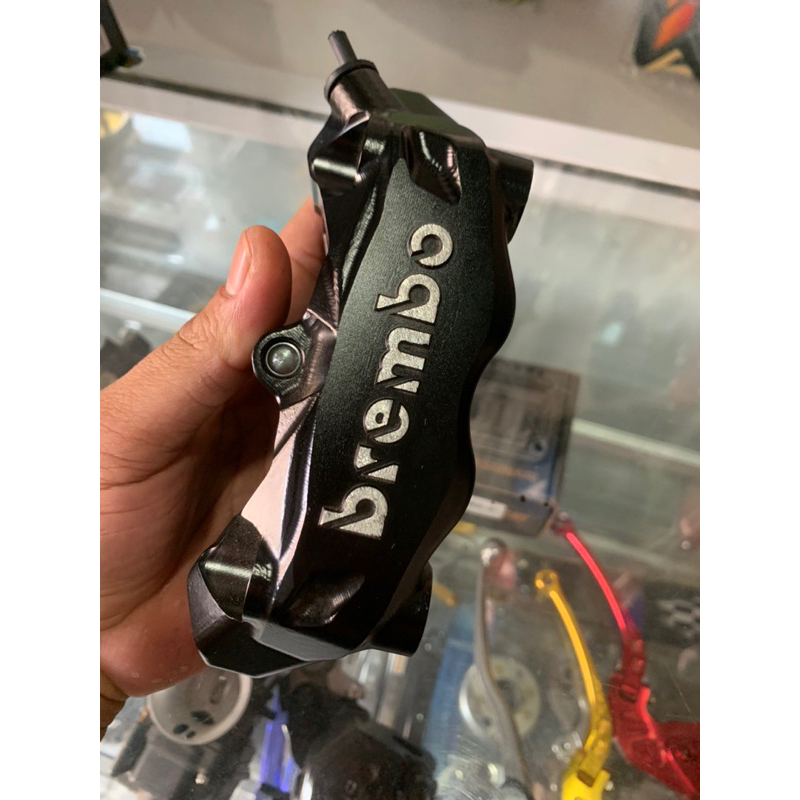 Jual kaliper brembo M432 cnc Hitam | Shopee Indonesia