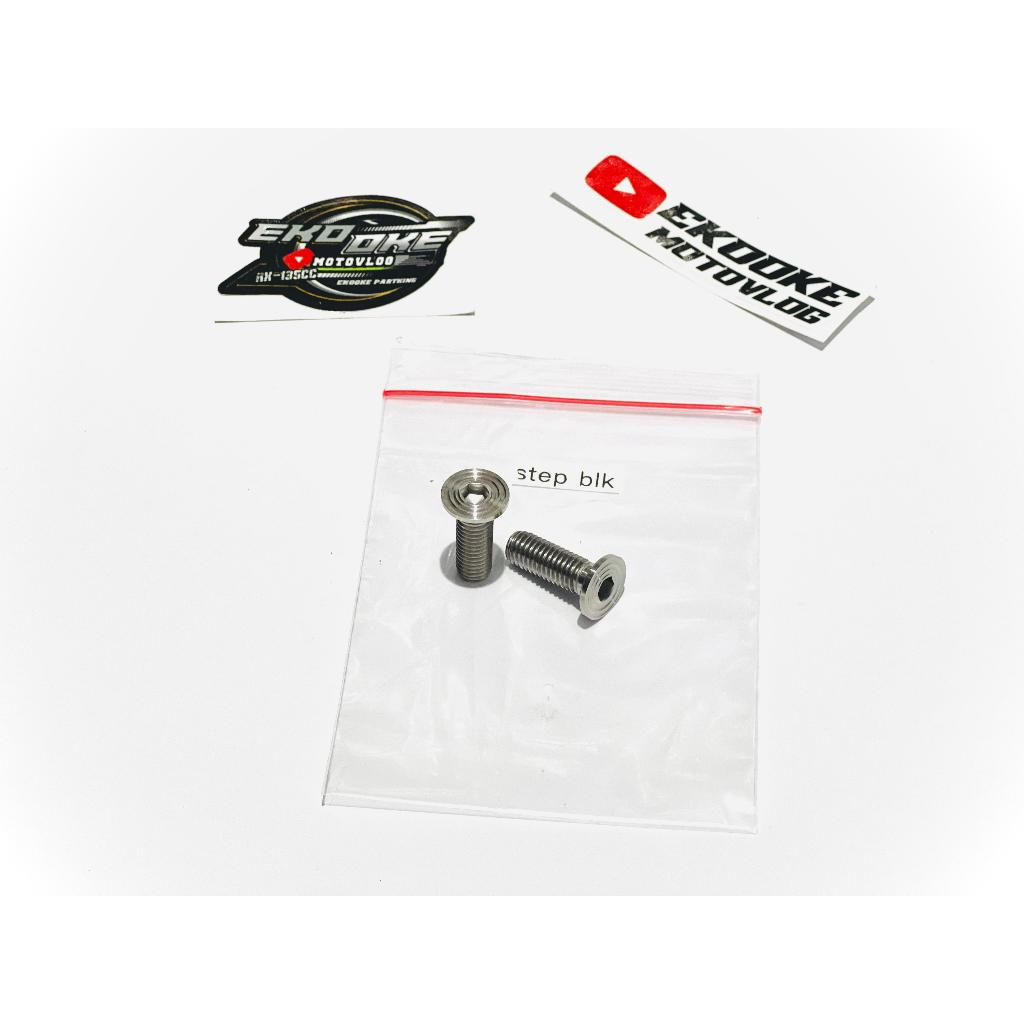 Jual BAUD STEP BELAKANG STENLIS ANTI KARAT BAUD M8 BAUD 12 | Shopee ...