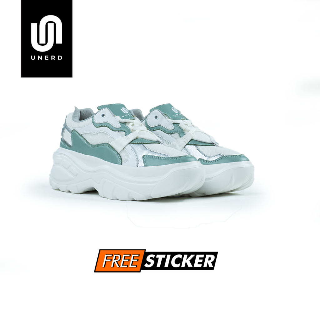 Jual Unerd Luxe Green Leaf | Sepatu Sneakers Wanita | Shopee Indonesia