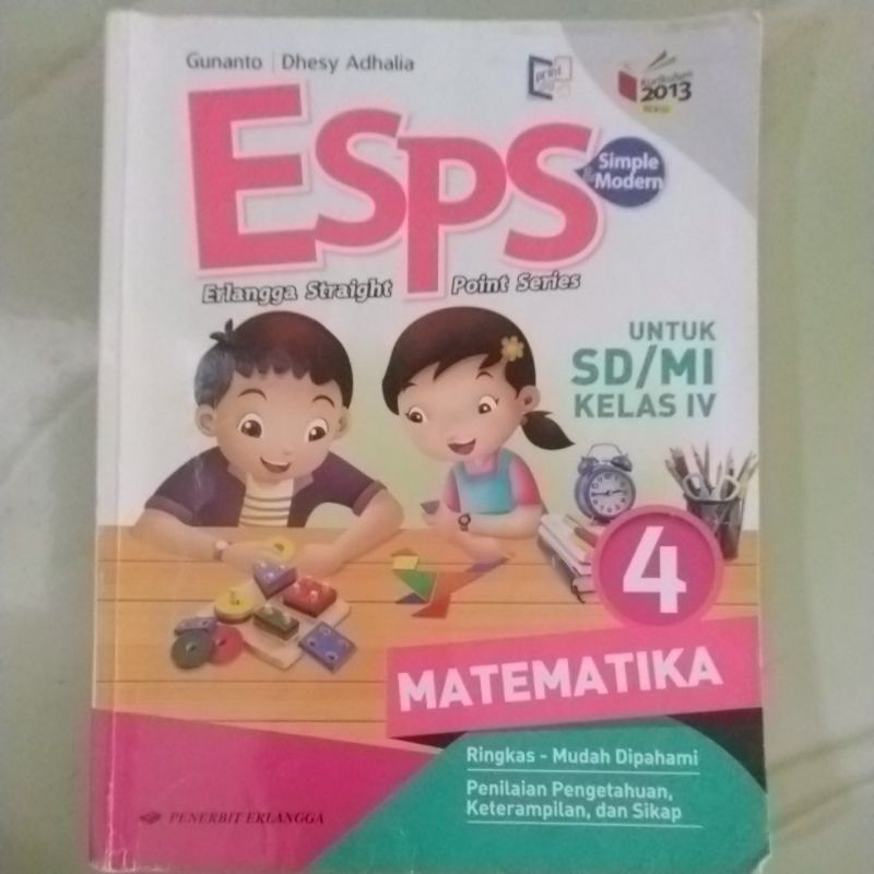 Jual Buku Pendidikan Esps & Simple Modern Erlangga Straight Point Series Untuk SD/MI Kelas IV ...