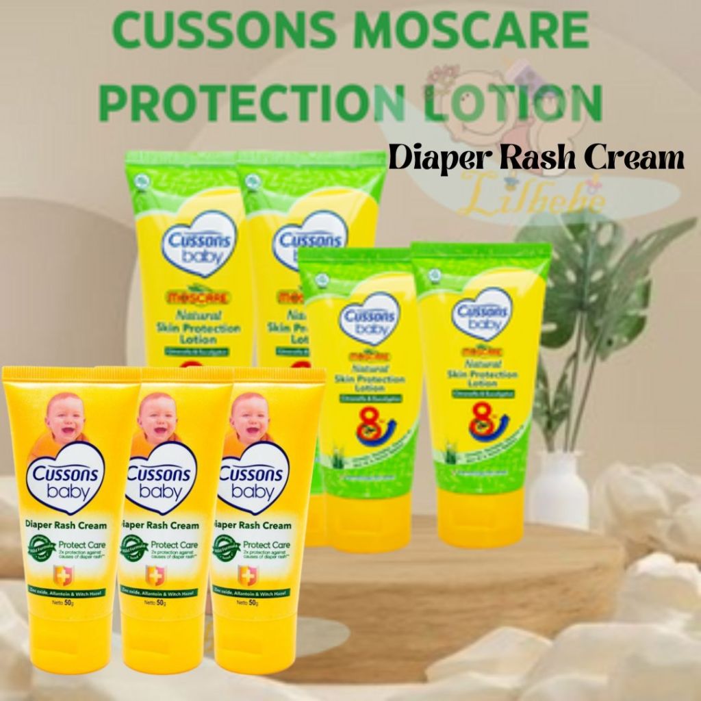 Jual Losion CUSSONS Moscare || Diaper Rash Cream / Melindungi Gigitan ...