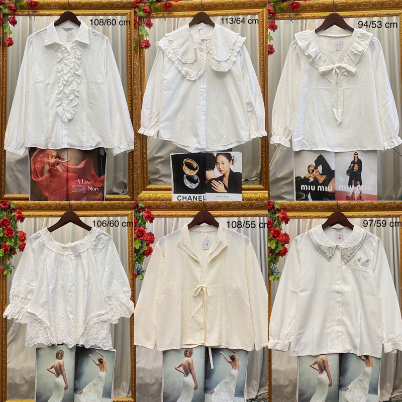 Jual {TURUN HARGA] PUTIH - White series/Blouse putih santai dan Formal ...
