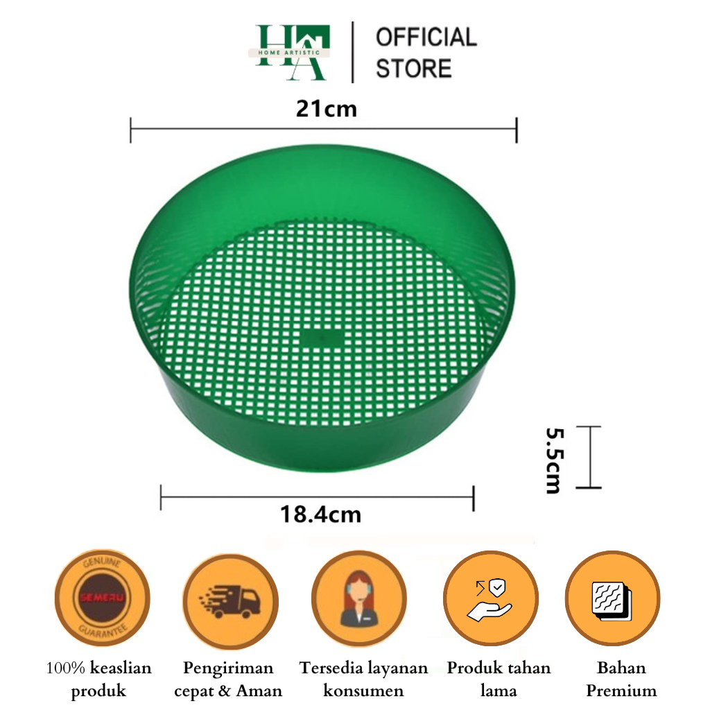 Jual ayakan sieve bonsai ayakan kompos pasir tanah ayakan serbaguna ...