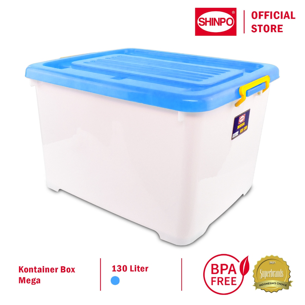 Jual SHINPO Kontainer Plastik Dengan Roda Mega Container Box Kotak ...