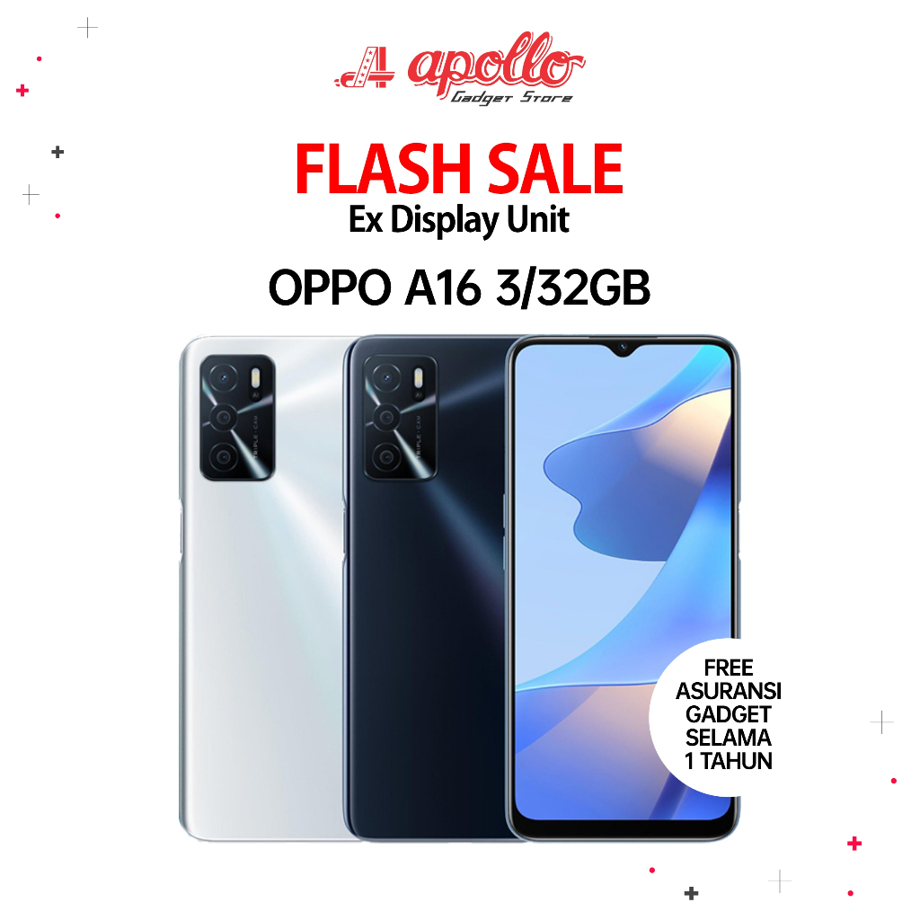 Jual Oppo A16 3/32GB Ex Display Unit | Shopee Indonesia